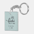 Minimalist Home Sweet Home Personalized New Home Keychain | Zazzle