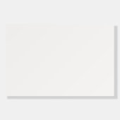 Minimalist Ivory Seating Chart Foam Board | Zazzle