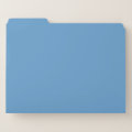 Minimalist Modern | Blue File Folder | Zazzle