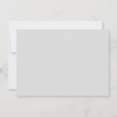 Minimalist modern elegant typography name note card | Zazzle