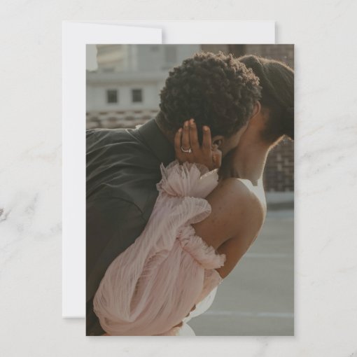 Minimalist Modern Floral Dusty Plum and Buff Invitation | Zazzle