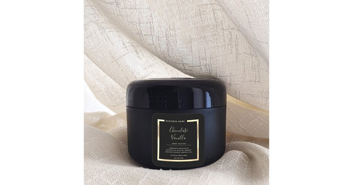 Minimalist modern typography gold frame square s square sticker | Zazzle