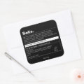 Minimalist Product Label | Zazzle