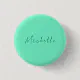 Minimalist Professional Modern Name Handwritten Button | Zazzle