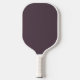 Minimalist Purple Elegant Monogram Pickleball Paddle | Zazzle