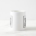 Minimalist QR Code Scan Me Business Coffee Mug | Zazzle