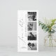 Minimalist Script Photo Bookmark Elegant Wedding Save The Date | Zazzle