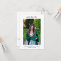 Minimalist Simple Photo | Graduation Announcement | Zazzle