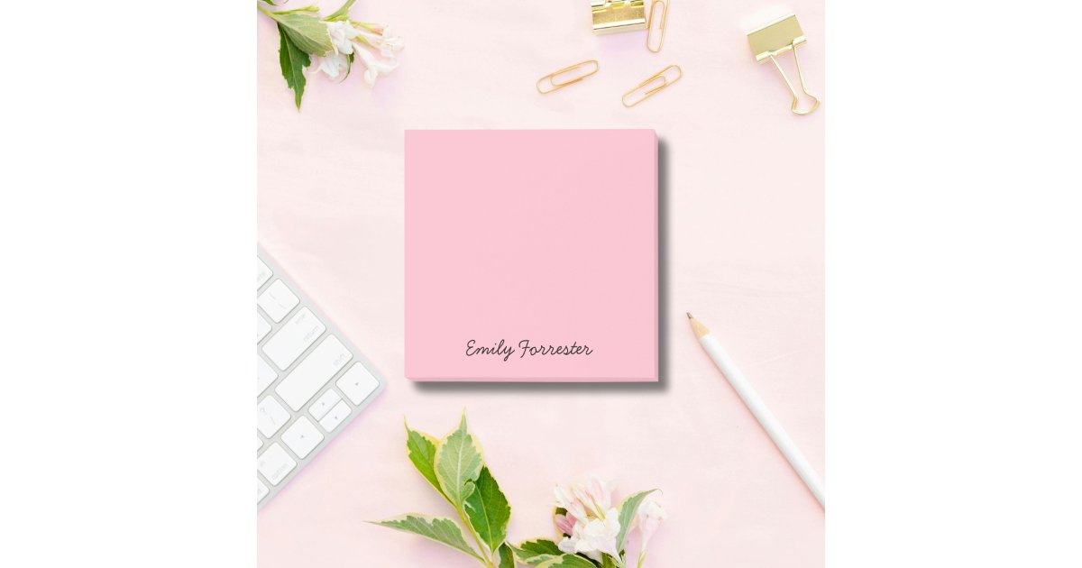 Minimalist Simple Post-it Notes | Zazzle