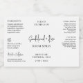 Minimalist Simple Spray Bottle Waterproof Product Food Label | Zazzle