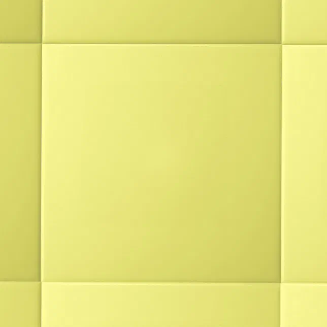 Minimalist Solid Color | Custard Yellow Ceramic Tile | Zazzle