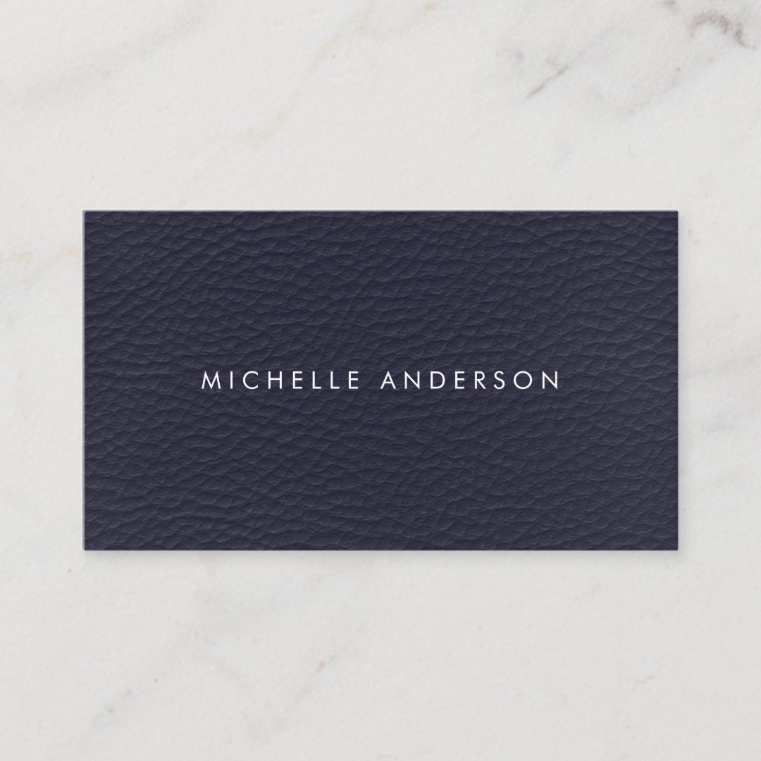 Minimalist Texture Business Card | Zazzle