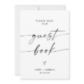 modern minimalist wedding send off sign invitation | Zazzle