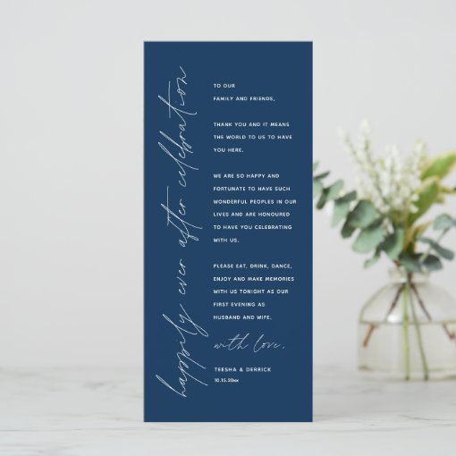 Minimalist Wedding Place Setting Thank You Card | Zazzle Minimalist Wedding Place Setting Thank You Card | Zazzle