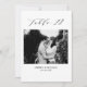 Minimalist Wedding Table 12 Number & Pictures Card | Zazzle