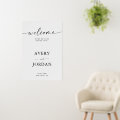 Minimalist Wedding Welcome Sign | 24x36" Welcome | Zazzle