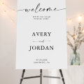 Minimalist Wedding Welcome Sign | 24x36" Welcome | Zazzle