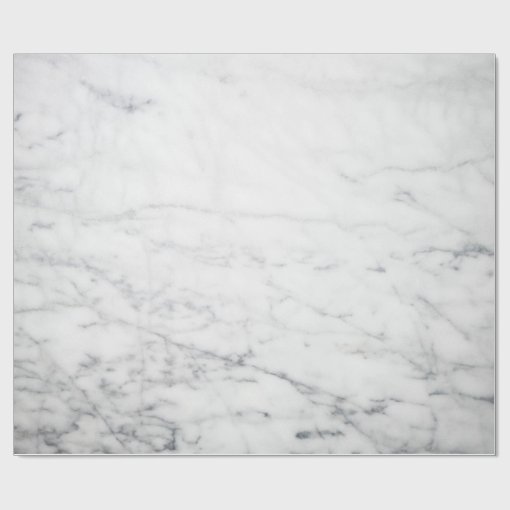 Minimalist White Marble Wrapping Paper | Zazzle