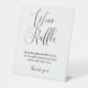 Minimalist Wine Raffle Bridal Shower Game Sign | Zazzle