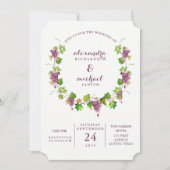 Minimalist Winery | Vineyard Wedding Invitation | Zazzle