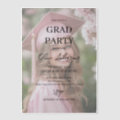 Minimalistic Photo Graduation Party | Elegant Vellum Invitations | Zazzle