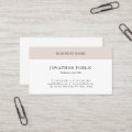 Minimalistic Professional Elegant Classic Look Business Card | Zazzle