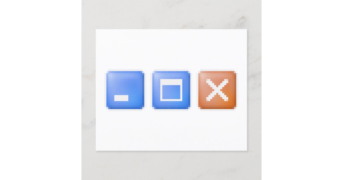 Minimize Maximize Close Computer Internet Flyer | Zazzle