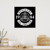 Ministry Of Truth Poster | Zazzle