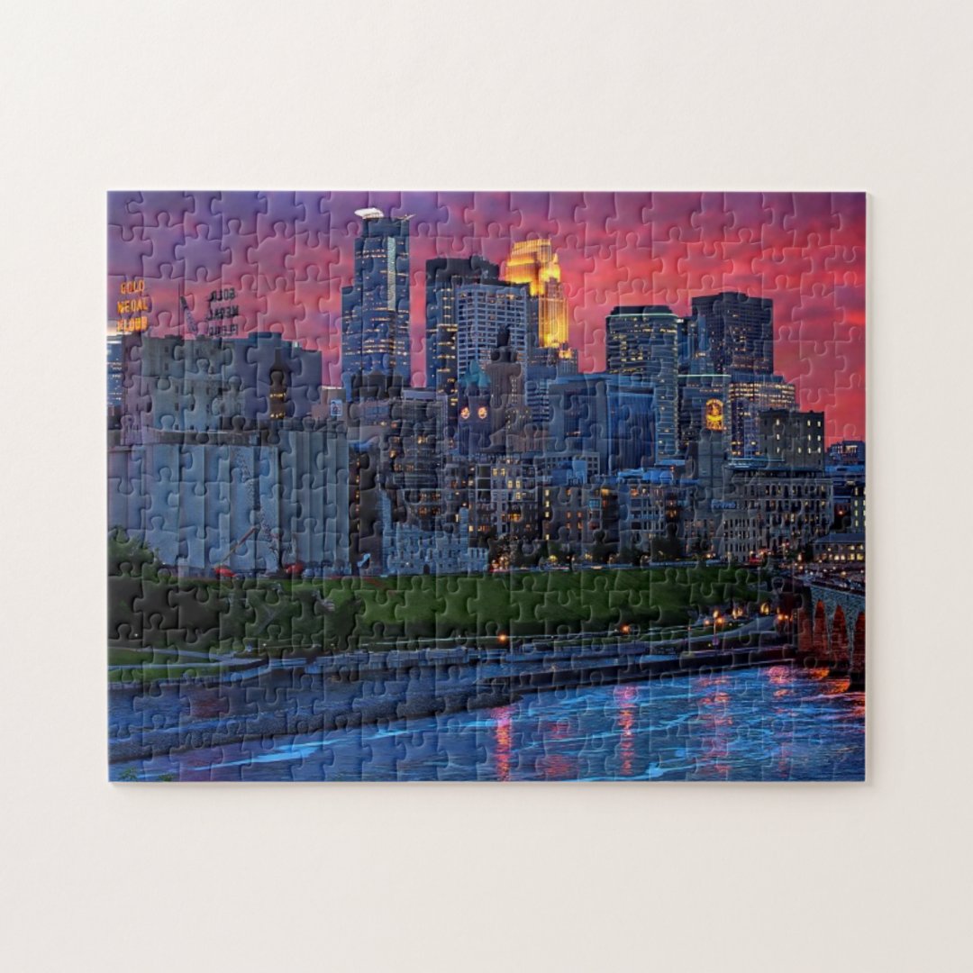 Minneapolis Eye Candy Jigsaw Puzzle | Zazzle