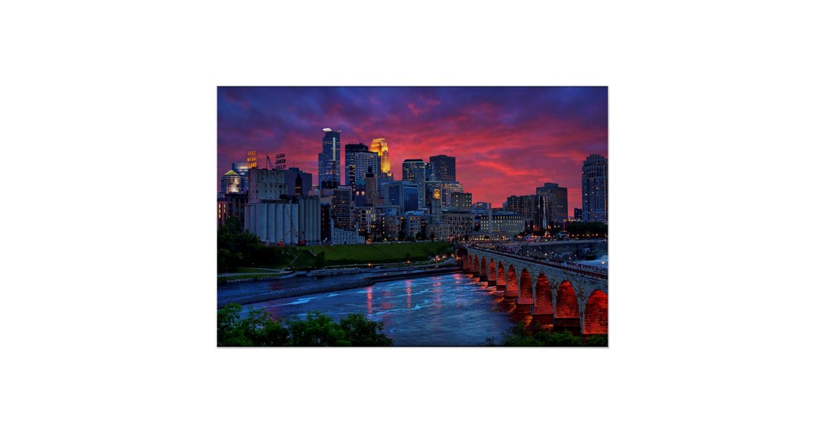 Minneapolis Eye Candy Poster | Zazzle