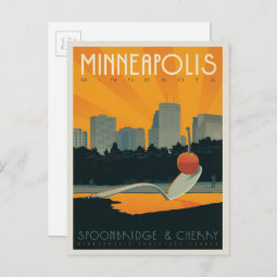 Minneapolis, MN Postcard | Zazzle