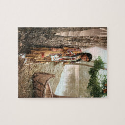 Minnehaha 1897 Native American Hiawatha Vintage Jigsaw Puzzle | Zazzle