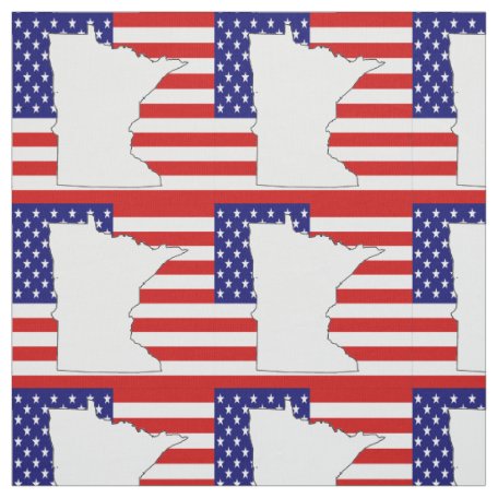State of Minnesota Tartan Fabric | Zazzle