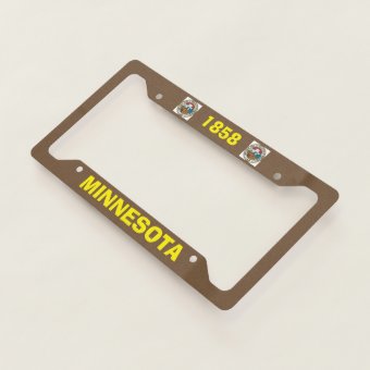 Minnesota License Plate Frame | Zazzle
