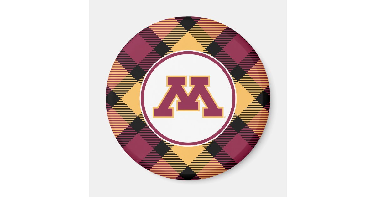 Minnesota Maroon M Magnet | Zazzle
