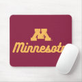 Minnesota | Script Logo Mouse Pad | Zazzle
