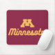 Minnesota | Script Logo Mouse Pad | Zazzle