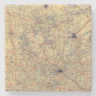 Minnesota map stone coaster | Zazzle.com