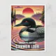 Minnesota State Bird Common Loon Postcard | Zazzle