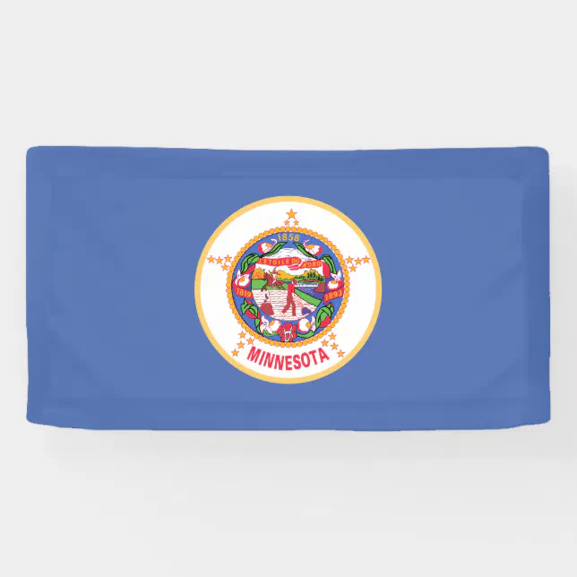 Minnesota State Flag Banner | Zazzle