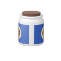 Minnesota State Flag Candy Jar | Zazzle
