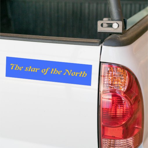 Minnesota State Motto Bumper Sticker | Zazzle