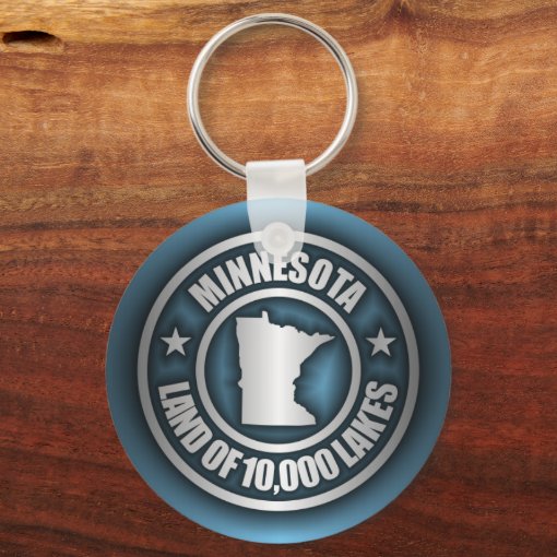 "Minnesota Steel 2" Keychains | Zazzle