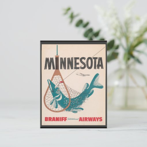 Minnesota Vintage travel Postcard | Zazzle