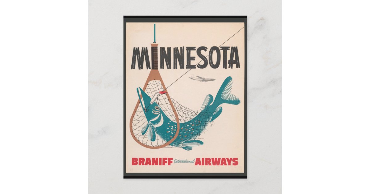 Minnesota Vintage travel Postcard | Zazzle