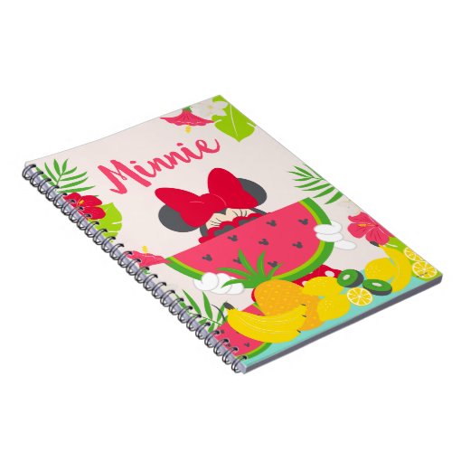 Minnie | Minnie's Tropical Adventure Notebook | Zazzle