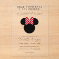 Minnie Mouse Bachelorette Party Weekend Acrylic Invitations | Zazzle