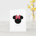 Minnie Mouse Bachelorette Party Weekend Thank You Card | Zazzle