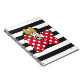 Minnie Mouse | Bow Tie Notebook | Zazzle