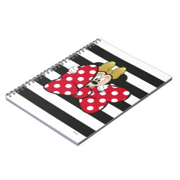 Minnie Mouse | Bow Tie Notebook | Zazzle